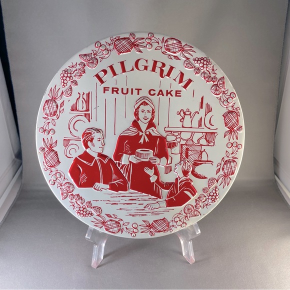 Accents | Vintage Pilgrim Fruit Cake Tin | Poshmark